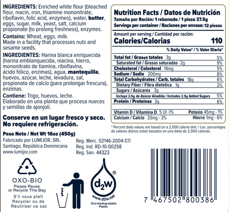 Pan Viga Brioche Rebanada Gruesa – Lumijor